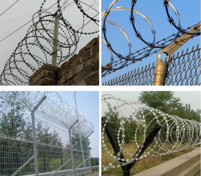 Hot Galvanized Razor Sharp Wire High Strength For Security Place BTO - 22