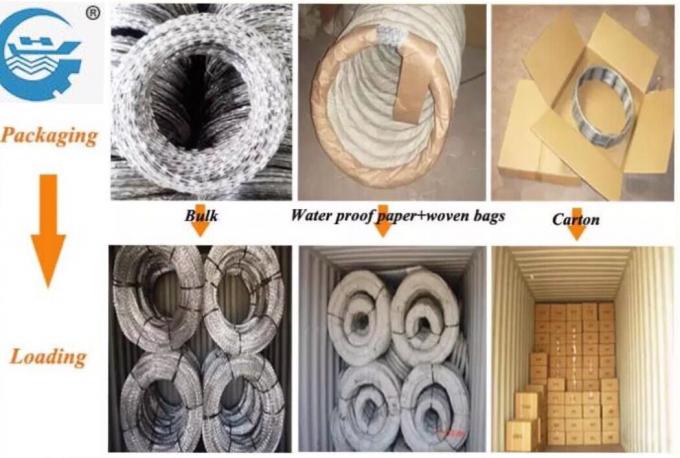Hot Galvanized Razor Sharp Wire High Strength For Security Place BTO - 22