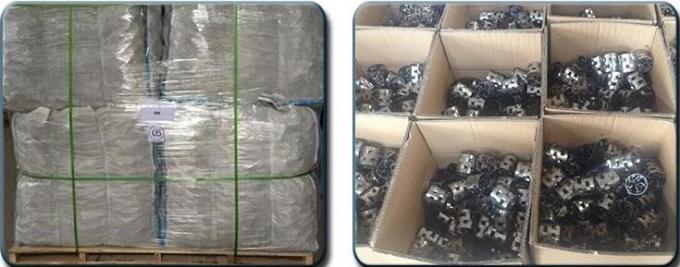 304L Stainless Steel Packing , Random Packing Column 16mm High Mass ...
