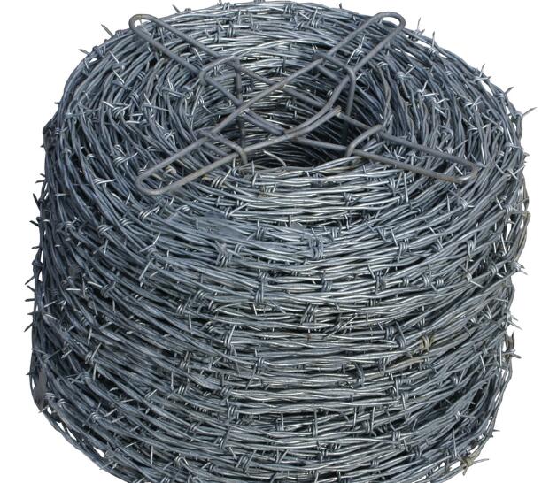 Industrial Security Hot Dipped Steel Barbed Wire Heavy Duty Great ...