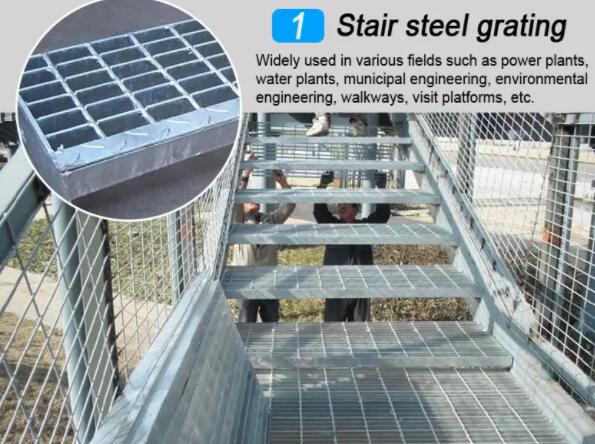 Steel Walkway Mesh HDG 30x3 Steel Grid Plate