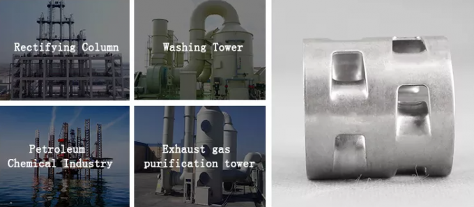 Scrubber / Column Random Tower Packing Ss 304 Material Oem Scrubber / Column Random Tower Packing Ss 304 Material Oem