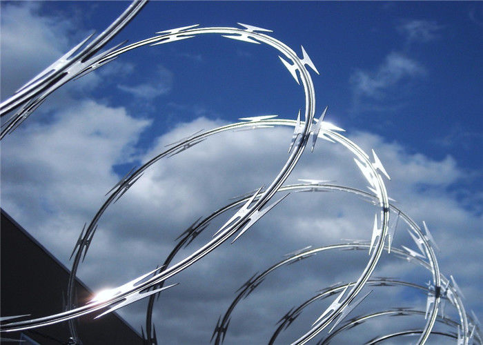 Hot Galvanized Razor Sharp Wire High Strength For Security Place BTO - 22