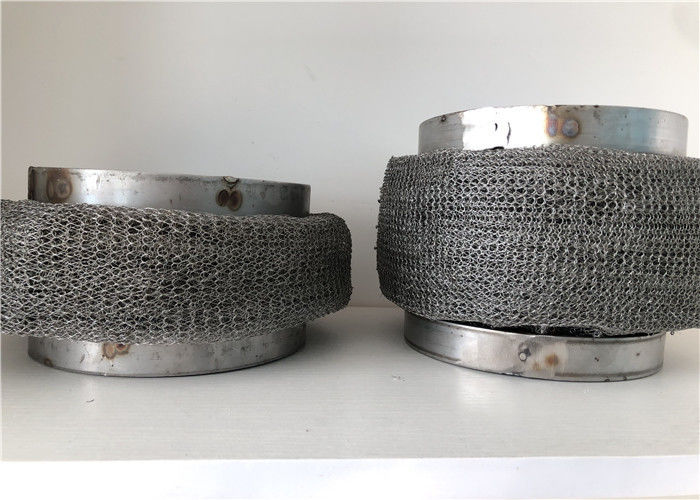 SS 304 Knitted Wire Mesh Mist Eliminator , Demister Mist Eliminator ...