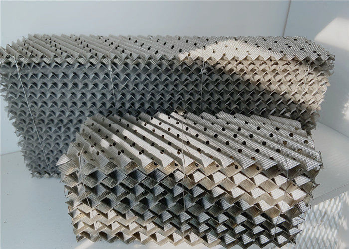 Customized SS 304 Metal Tower Packing Use In Petrochemical 125 Y For Column