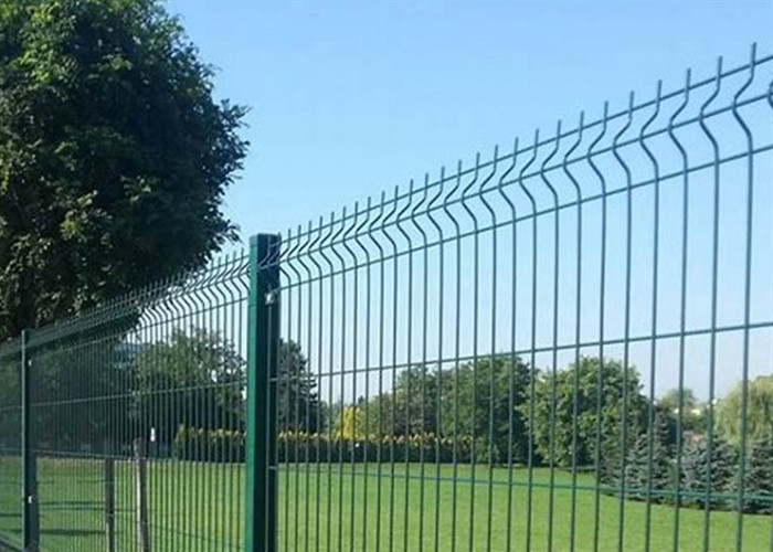 Powder Coated Fence Triangle 4.0mm Wire Diameter For Gardens / Houses