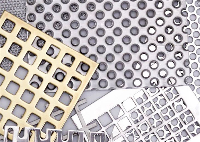 Low Carbon Steel Punched Perforated Wire Mesh For Screen Filter