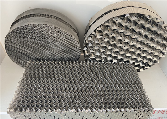 High Performance Liquid Distributor Packed Column Knitted Metal Wire ...