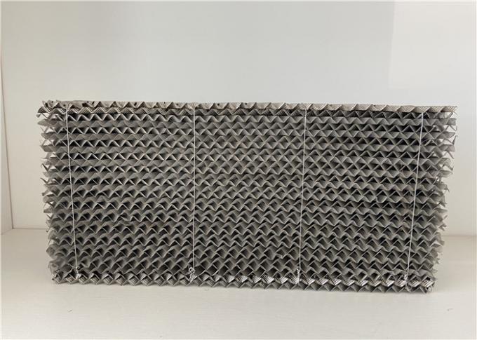 Knitted Wire Mesh Packing In Distillation Column , Structured Packing ...