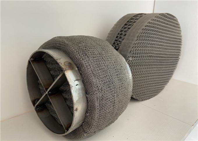 Stainless Steel 304 316 Wire Mesh Demister Pad For Aviation Gas Liquid ...