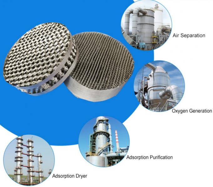 Wire Mesh Corrugated Orifice Plate 316L Structured Packings For Tower 250Y