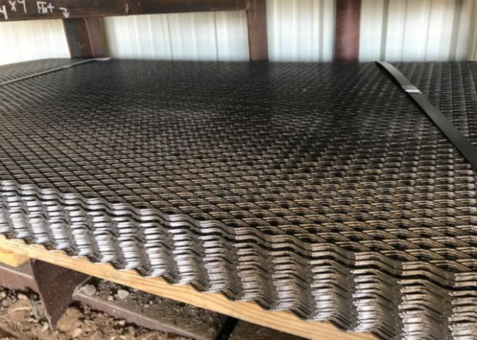 Walkway Protection And Decoration 4ft X 8ft Expanded Metal Wire Mesh