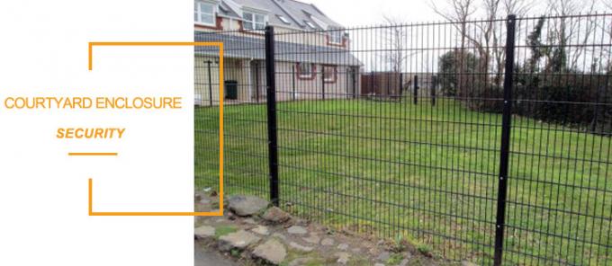 Iso 2d 868 Fencing Twin Bar Steel Welded Wire Mesh Residential